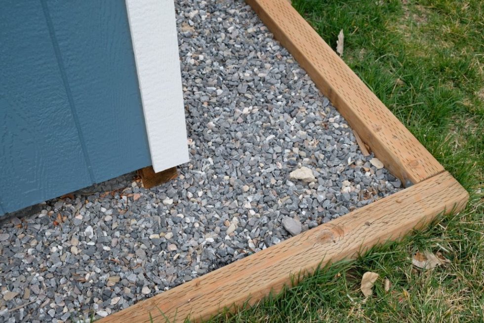 Creating a Gravel Shed Base | Demonstrable Hub